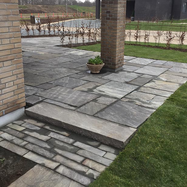 TRAPPETRIN 35x100/150 CM - Sandstone Natursten