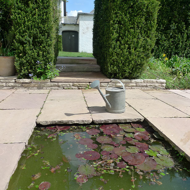 Blomsterhaven, Sorø - Sandstone Natursten
